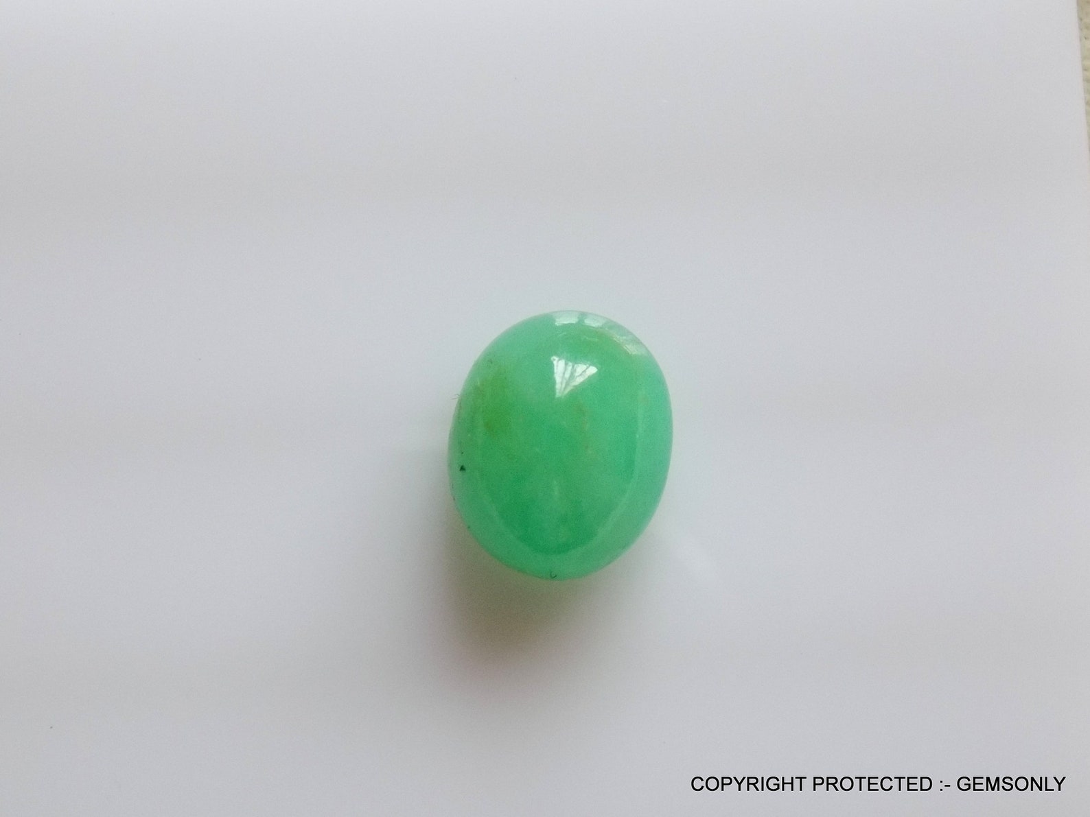 Natural COLOMBIAN EMERALD Cabochon Oval 13x11mm Cabochon - Etsy