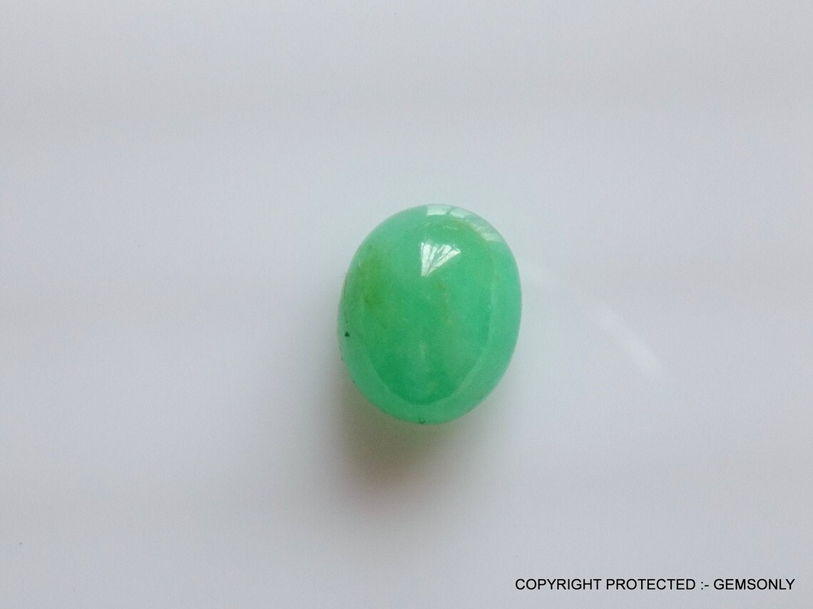 Natural COLOMBIAN EMERALD Cabochon Oval 13x11mm Cabochon - Etsy