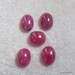 NATURAL RUBY CABOCHON Oval Guarantee With Certificate Ruby - Etsy