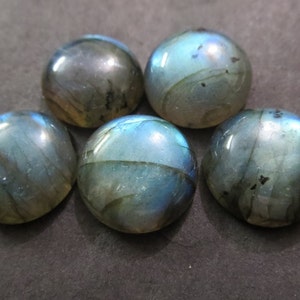 1pc 18mm Natural Labradorite Round Cabochon 18X18 Mm Labradorite 18mm ...