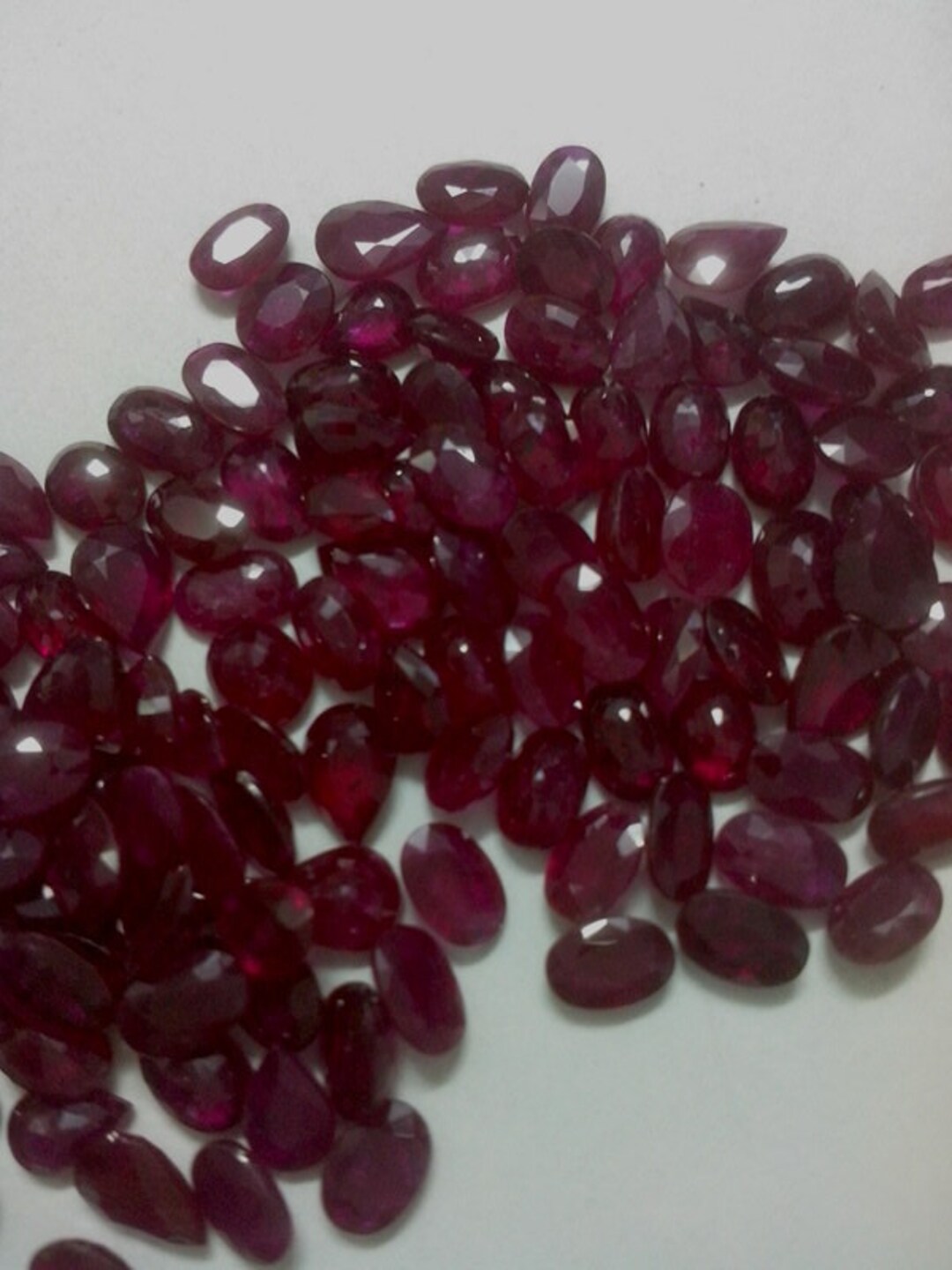 Buy Natural RUBY Oval 4x6 Mm to 7x9 Mm Nice Quality Ruby Natural Heated ...