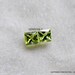 6mm NATURAL PERIDOT Princess Cut Square 6mm Peridot Square Princess Top ...