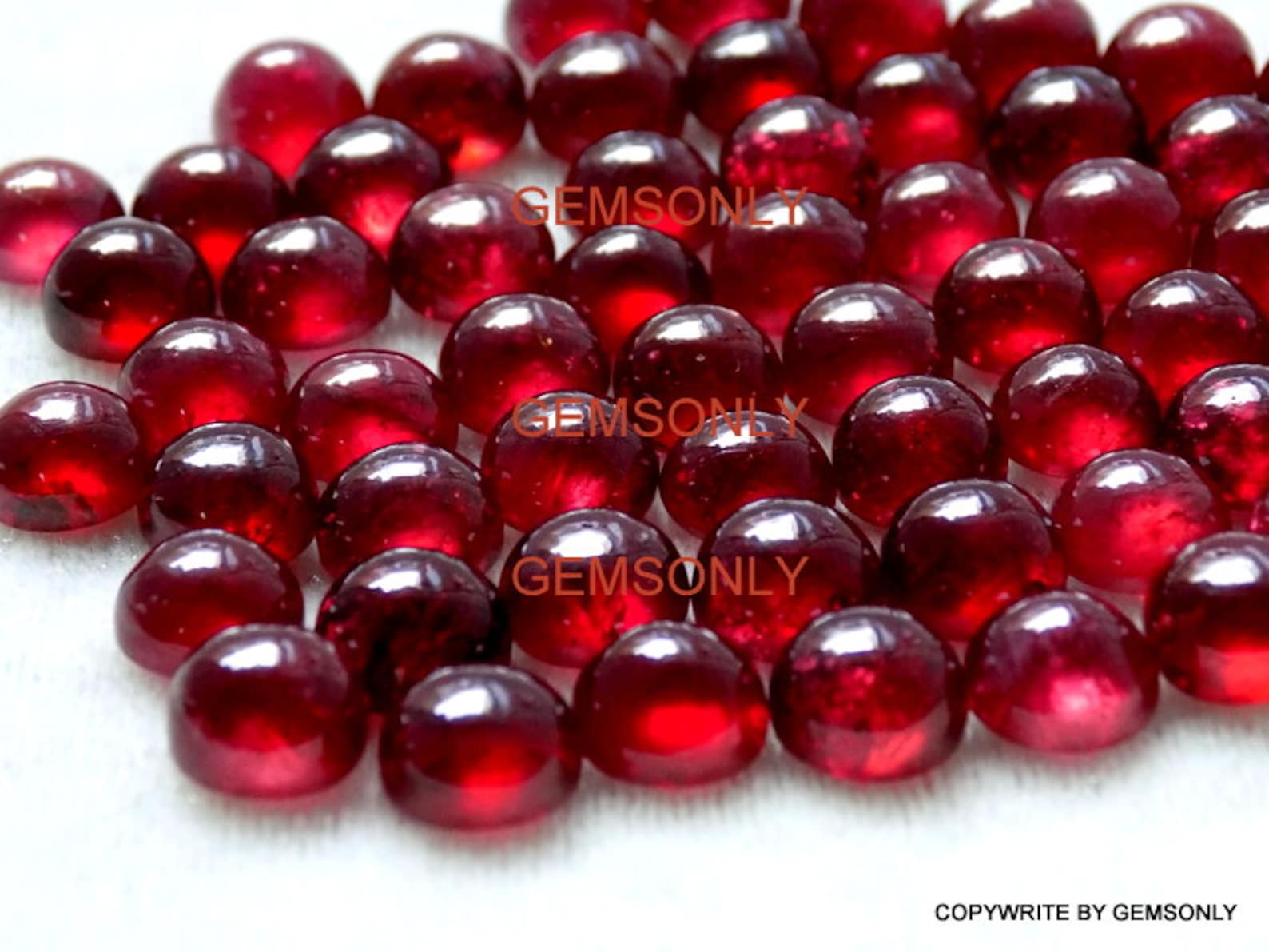 8mm NATURAL RUBY CABOCHON 8MM Aaa quality ruby round cabochon | Etsy