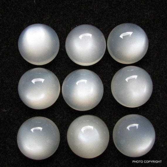 15MM Natural Moonstone Round 15MM cabochon white moonstone | Etsy