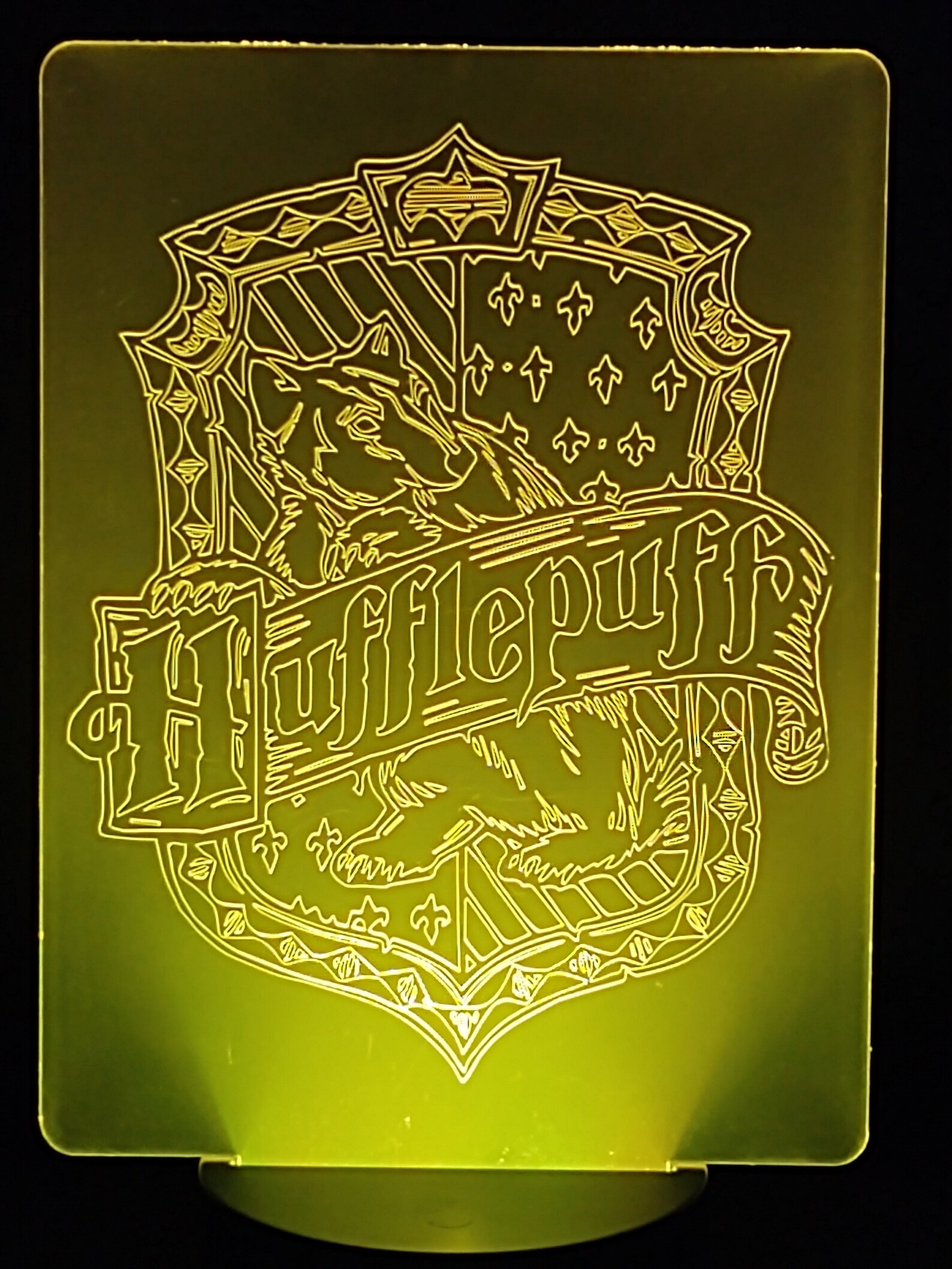 Hufflepuff House Crest | Etsy