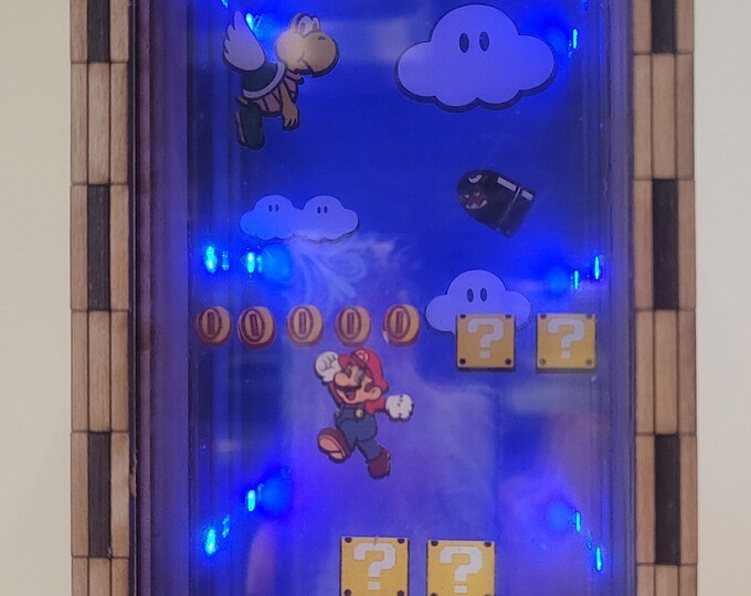 Video Game Themed Book Nook (lighted) - Etsy