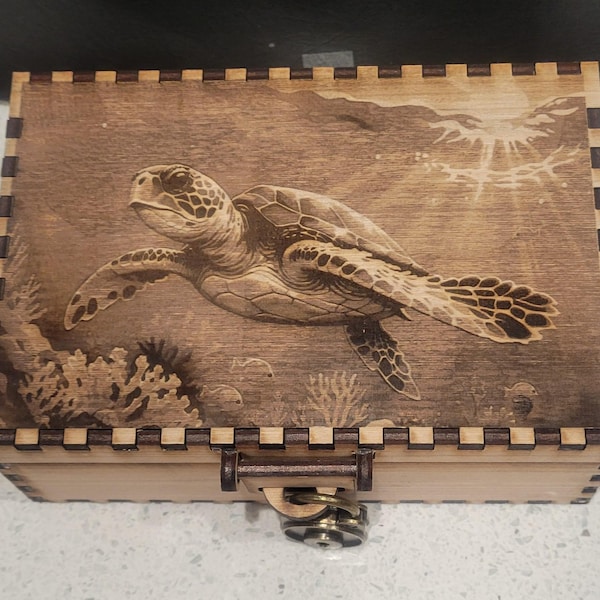 Turtle Jewelry Box - Etsy
