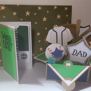 Fathers Day Baseball Card - Etsy