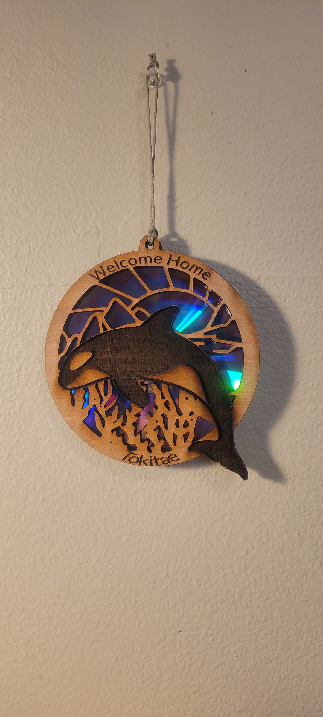 Welcome Home Tokitae Suncatcher - Etsy