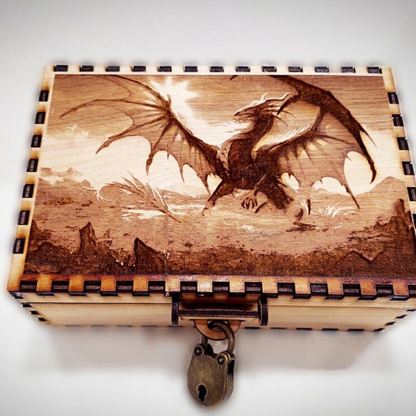 Dragon Jewelry Box - Etsy