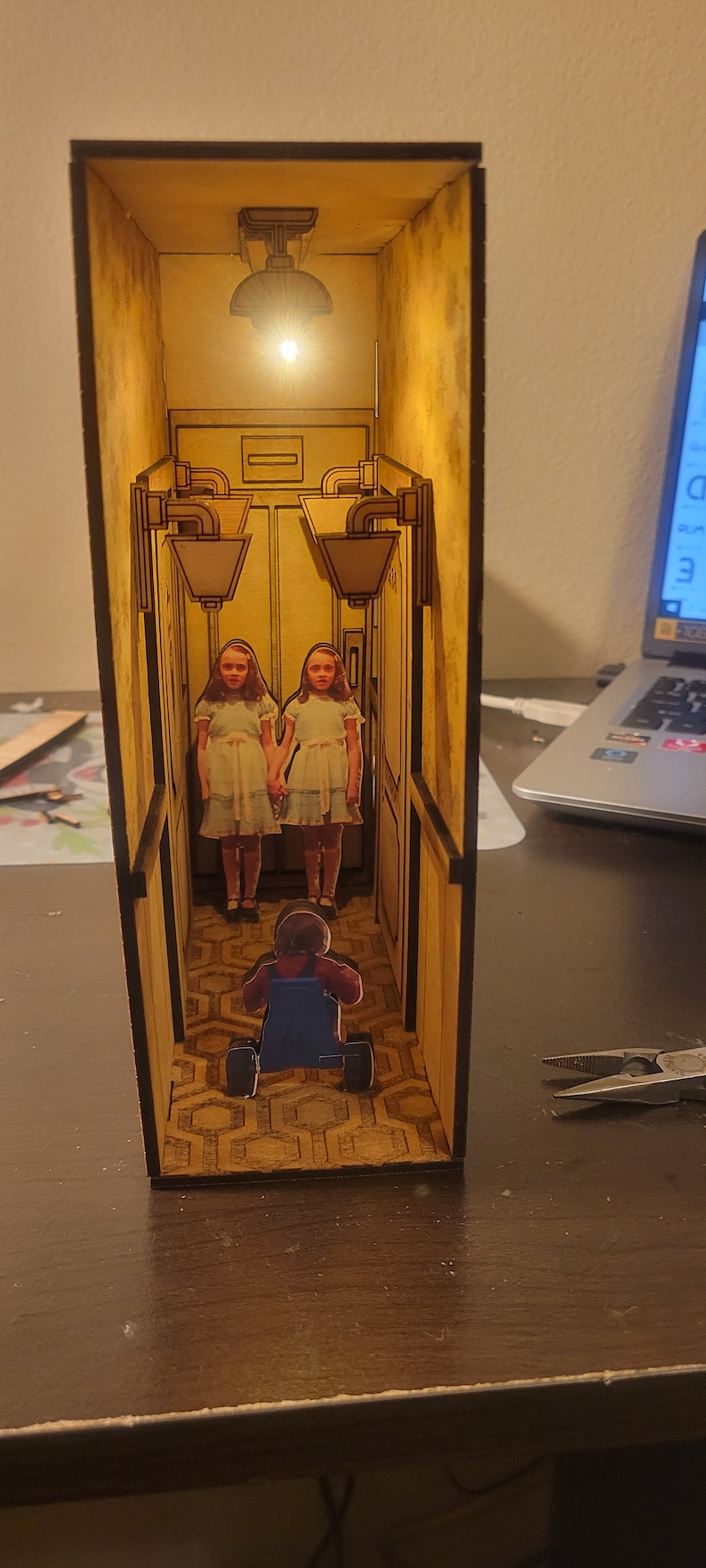 Book Nook Based on a Popular Horror Book by Stephen King and - Etsy