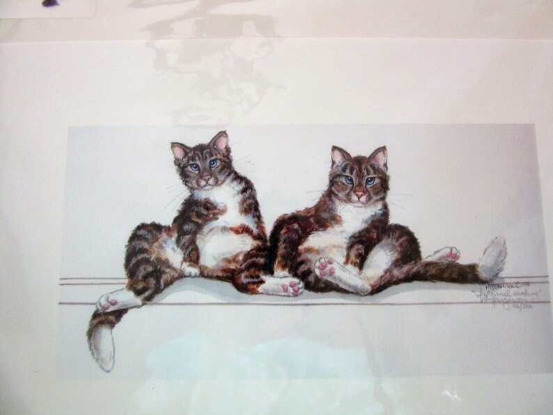 VM Ferguson Limited Edition Reproduction of Tabby Kitty Cats - Etsy