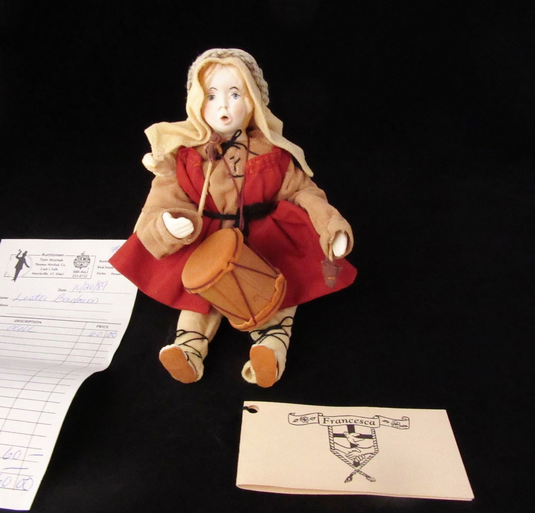 Vintage Francesca Doll, "drummer Boy" Joyeux Noel Collection W Tag - Etsy