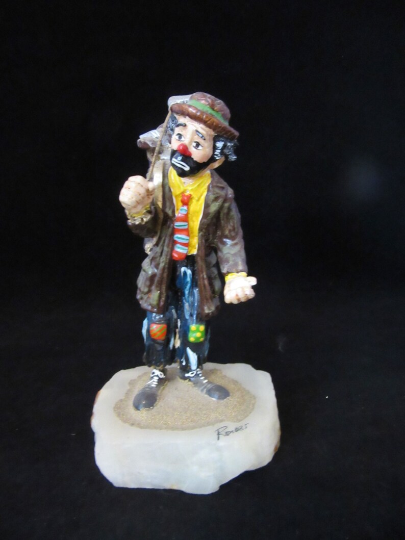 Vintage 1985 Signed Ron Lee Clown Playing Golf on Quartz | Etsy