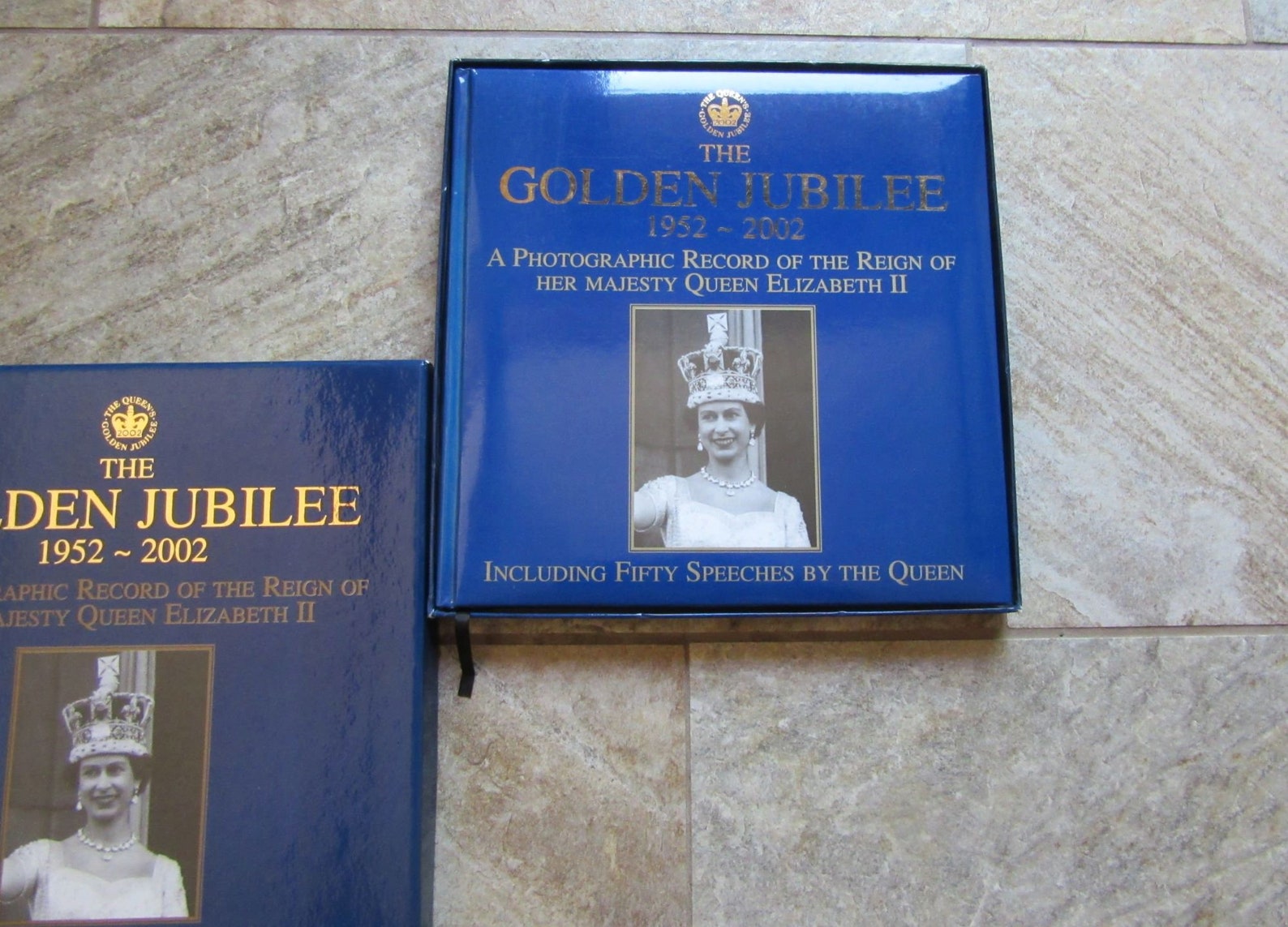 RARE Boxed Set of Queen Elizabeth, "golden Jubilee 1952-2002" W ...