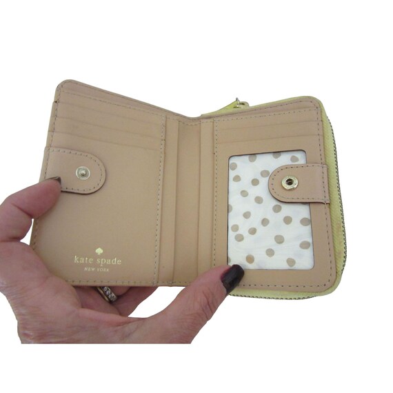 Vintage Kate Spade Mini Neda Yellow Wallet - Gem