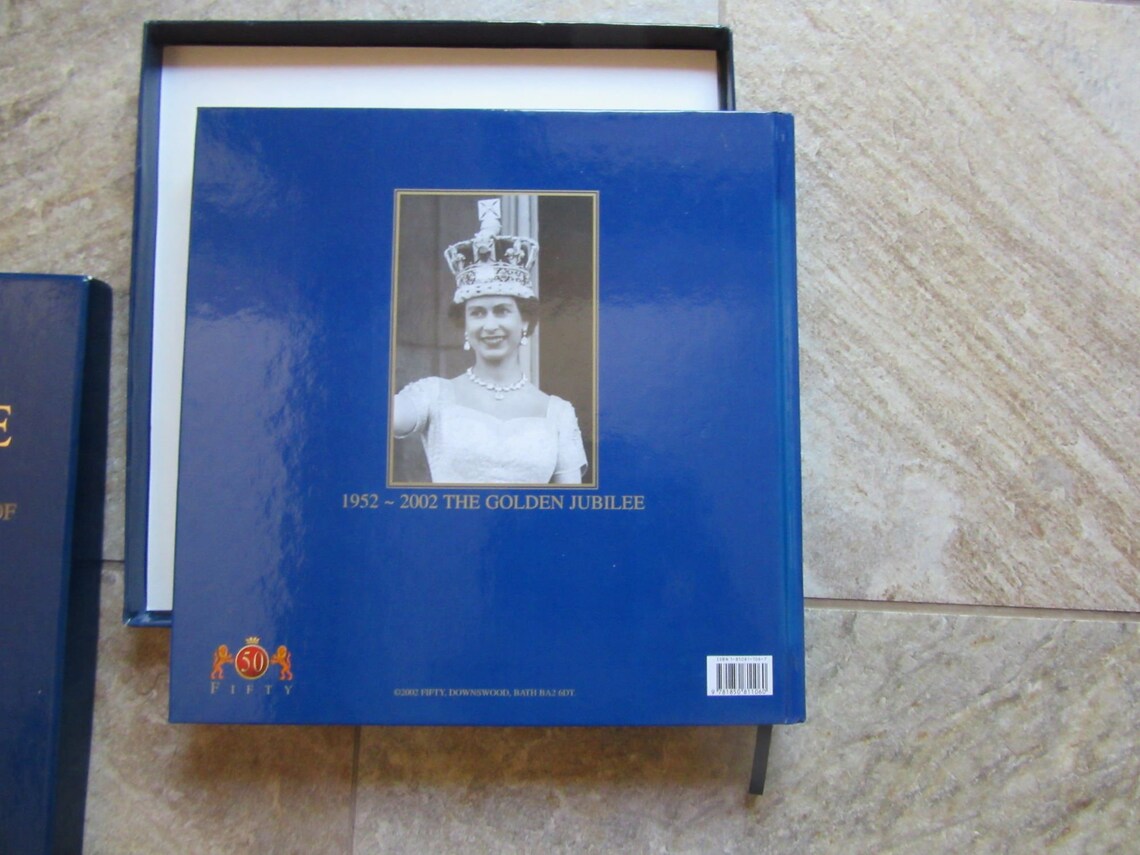 RARE Boxed Set of Queen Elizabeth, "golden Jubilee 1952-2002" W ...