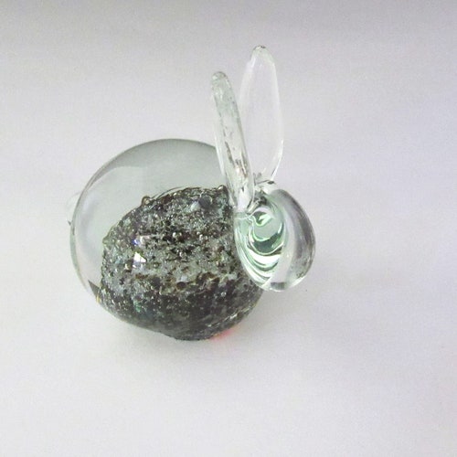 Tiny Micro Rabbit Bunny Figurines Hand Blown Glass Art Animals - Etsy