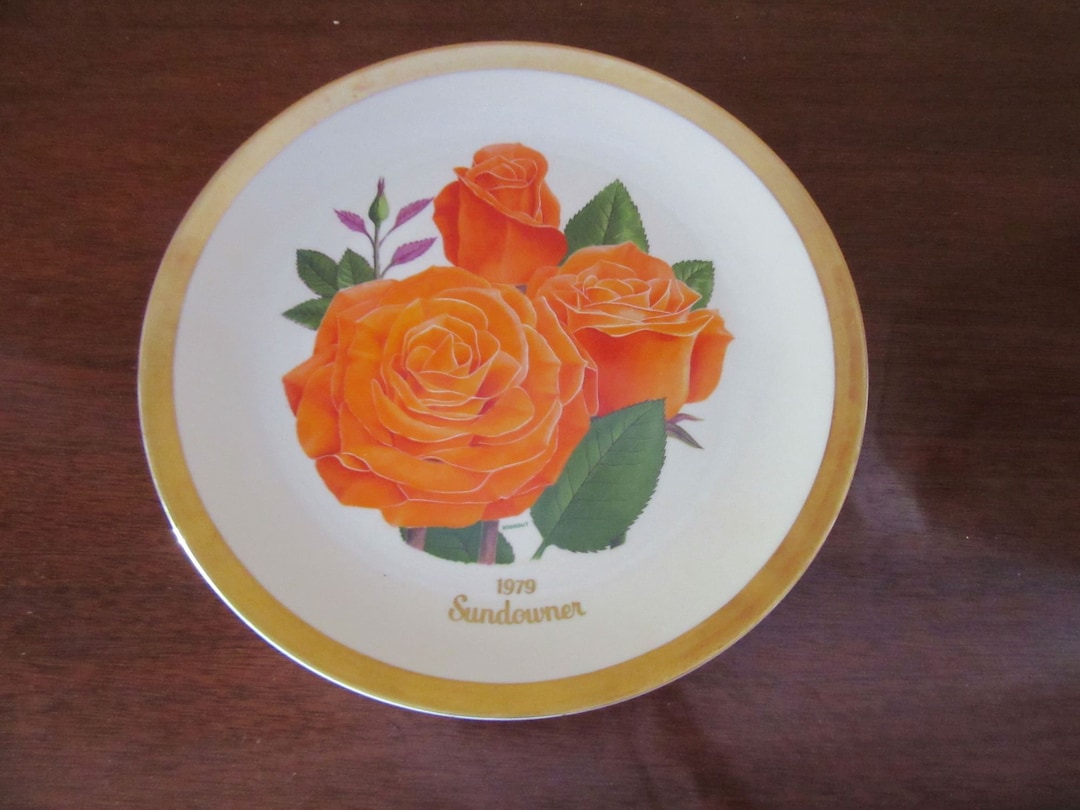 1979 Limited Edition American Rose Society, sundowner Frandiflora ...
