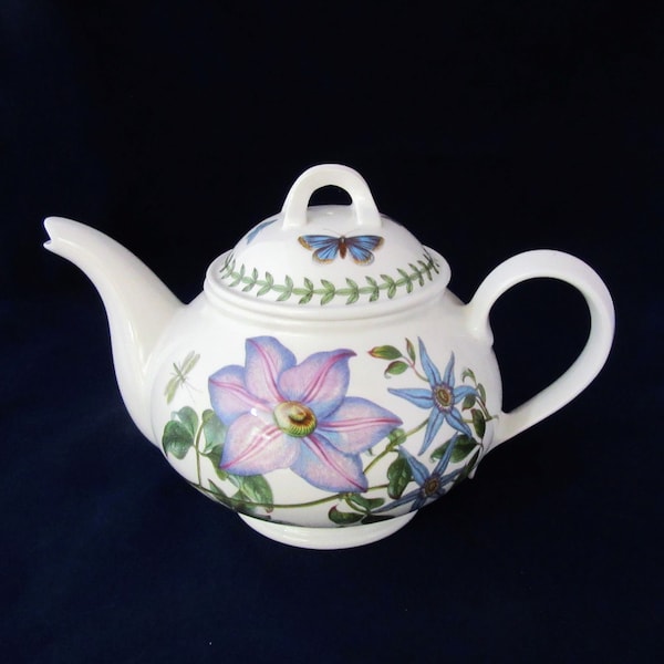 Porcelain Teapot - Etsy