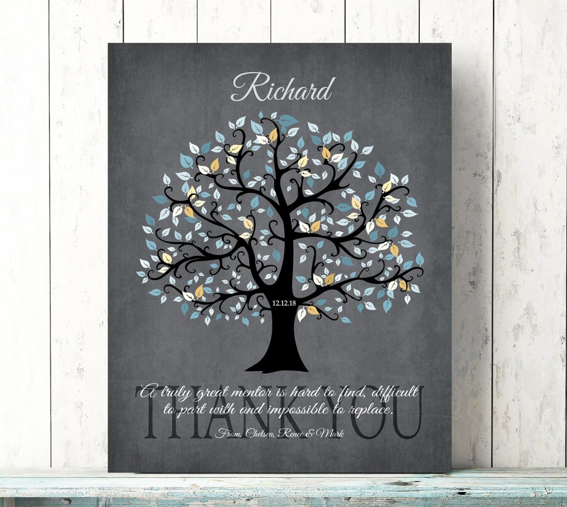 Leadership Gift Personalized THANK YOU Gift for Mentor or | Etsy