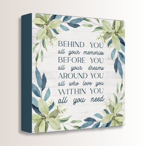 Behind You All Your Memories, Graduation Gift, Sentimental High School ...