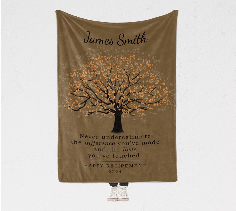 Retirement Blanket Personalized, Coworker Retirement, Nurse Retiring ...