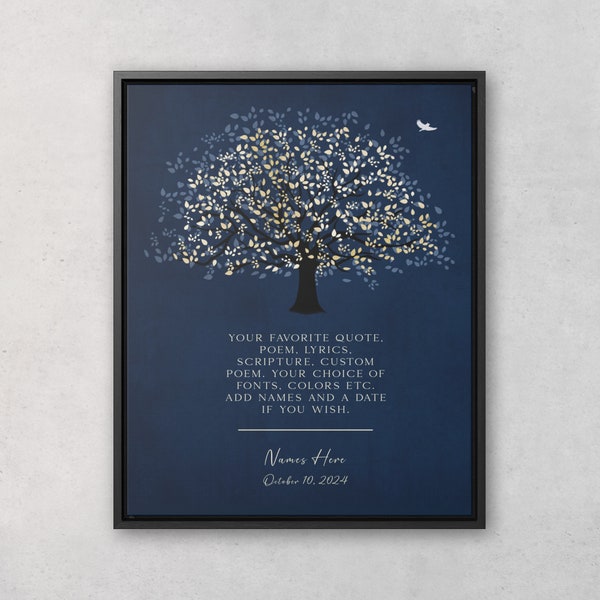 Custom Quote Frame - Etsy