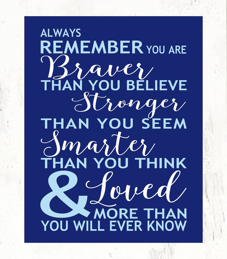 CANVAS Always Remember You Are Braver Than You Believe Quote Etsy canvas-always-remember-you-are-braver-than-you-believe-quote-etsy