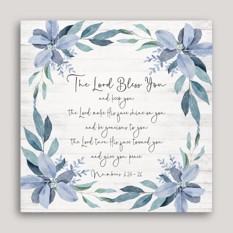 The Lord Bless You - Etsy