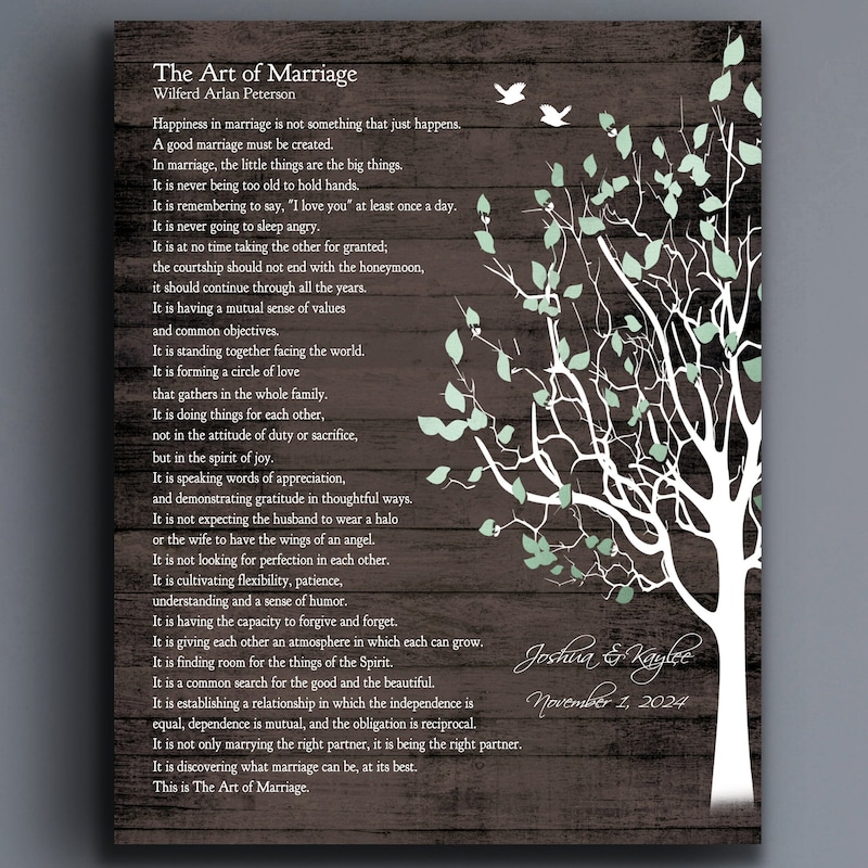 The Art of Marriage - Etsy
