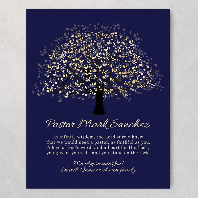 Pastor Appreciation Poem - Etsy