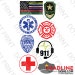 First Responder Symbols - Full Sheet Bundle - 8 Piece Yard Card Set - Etsy