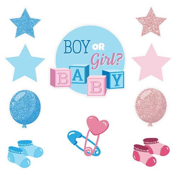 Boy or Girl Sign Bundle 10 Piece Yard Sign Set | Etsy