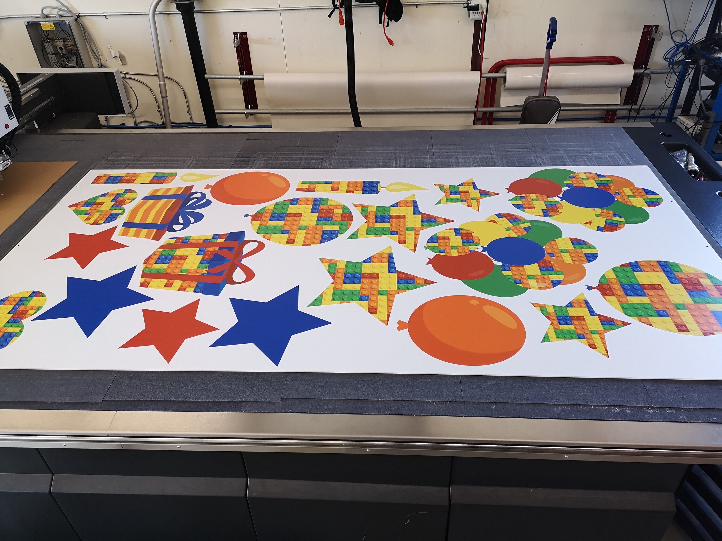 Building Blocks Decorations Full Sheet Bundle 21 Piece | Etsy