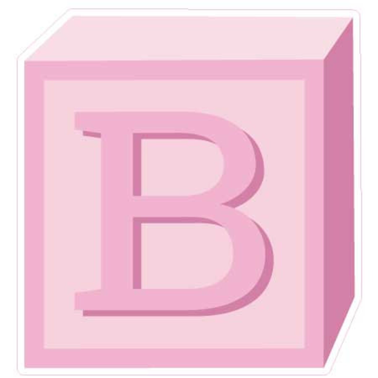 Pink and Blue Baby Block Sign Bundle - 10 Piece Yard Sign Set - Etsy