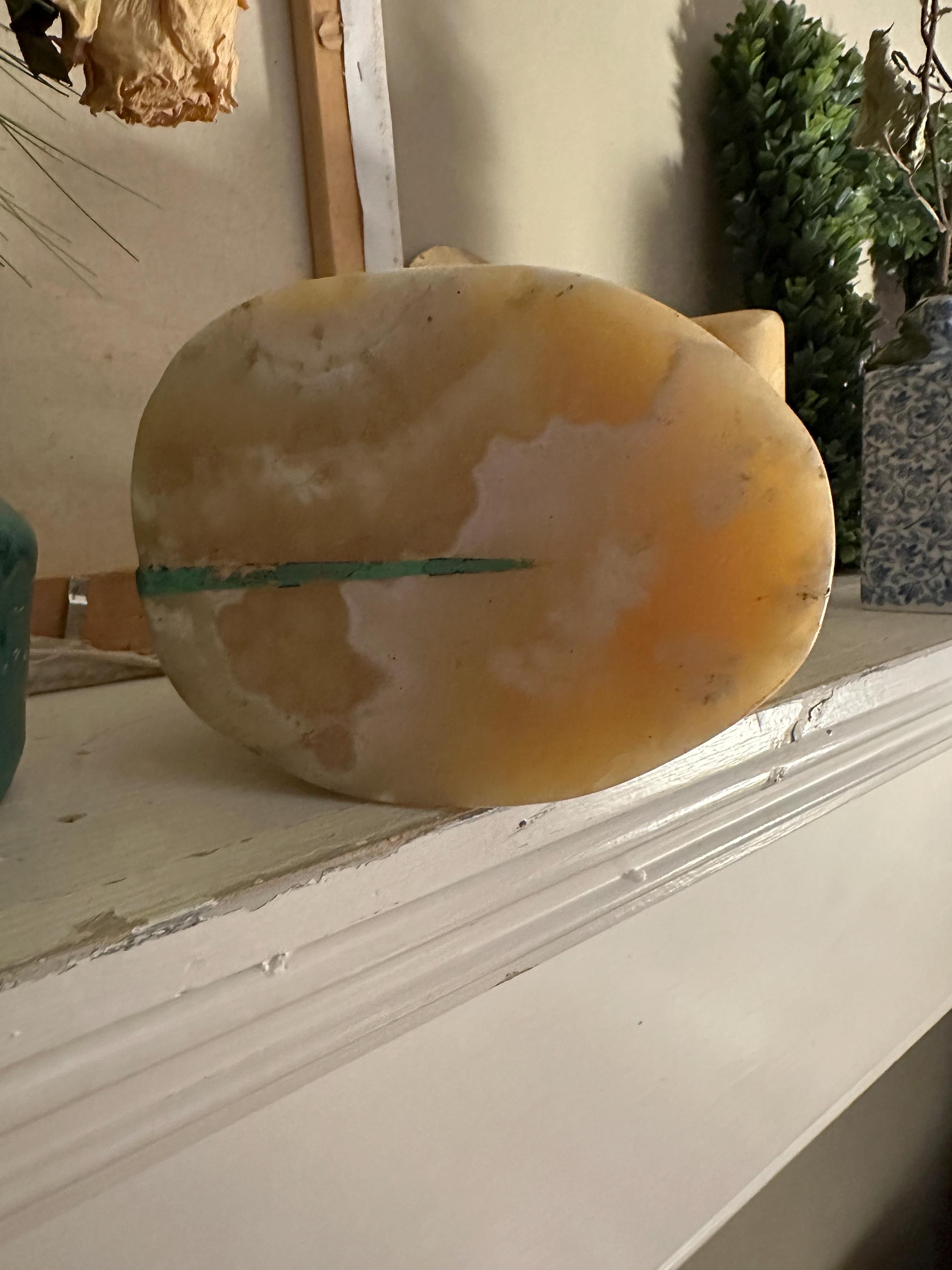 Vintage Onyx Marble Queen Nefertiti Hand Painted Bust - Etsy