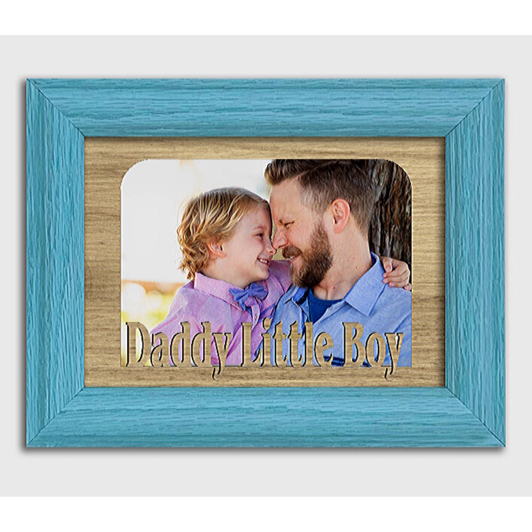 Daddy Little Boy | Family Picture Frame | Home Decor | Family Frame ...