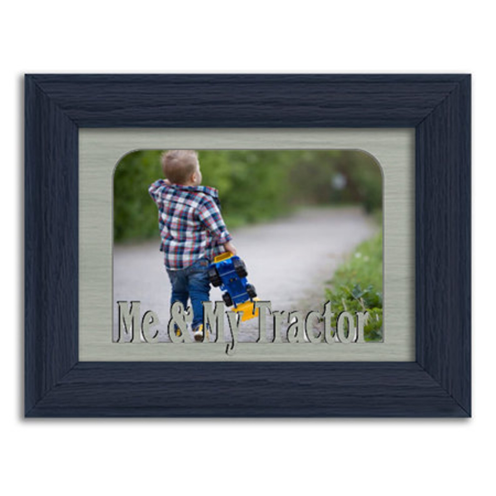 Me and My Tractor Tabletop Picture Frame Holds 4x6 Photo | Etsy