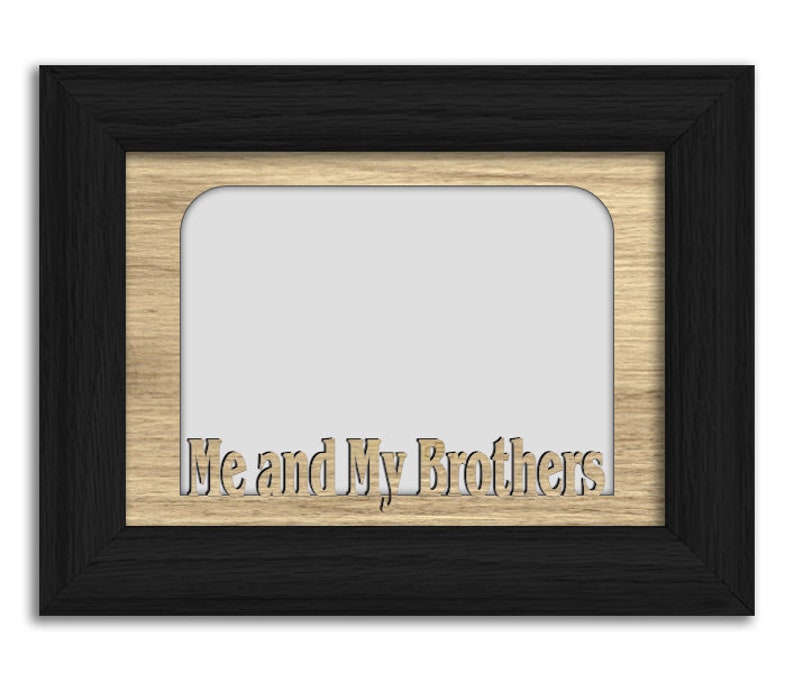 Me and My Brothers Tabletop Picture Frame Holds 4x6 Photo - Etsy