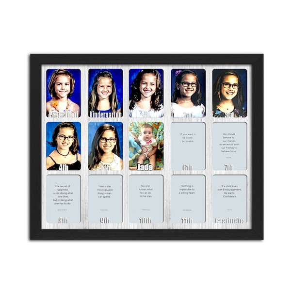 School Picture Frame - Etsy