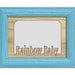 Rainbow Baby Newborn Picture Frame Nursery Decor Solid - Etsy