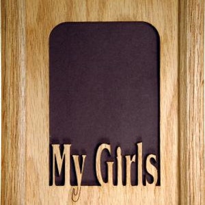 My Girls Tabletop Picture Frame - Holds 4x6 Photo - Multiple Color ...