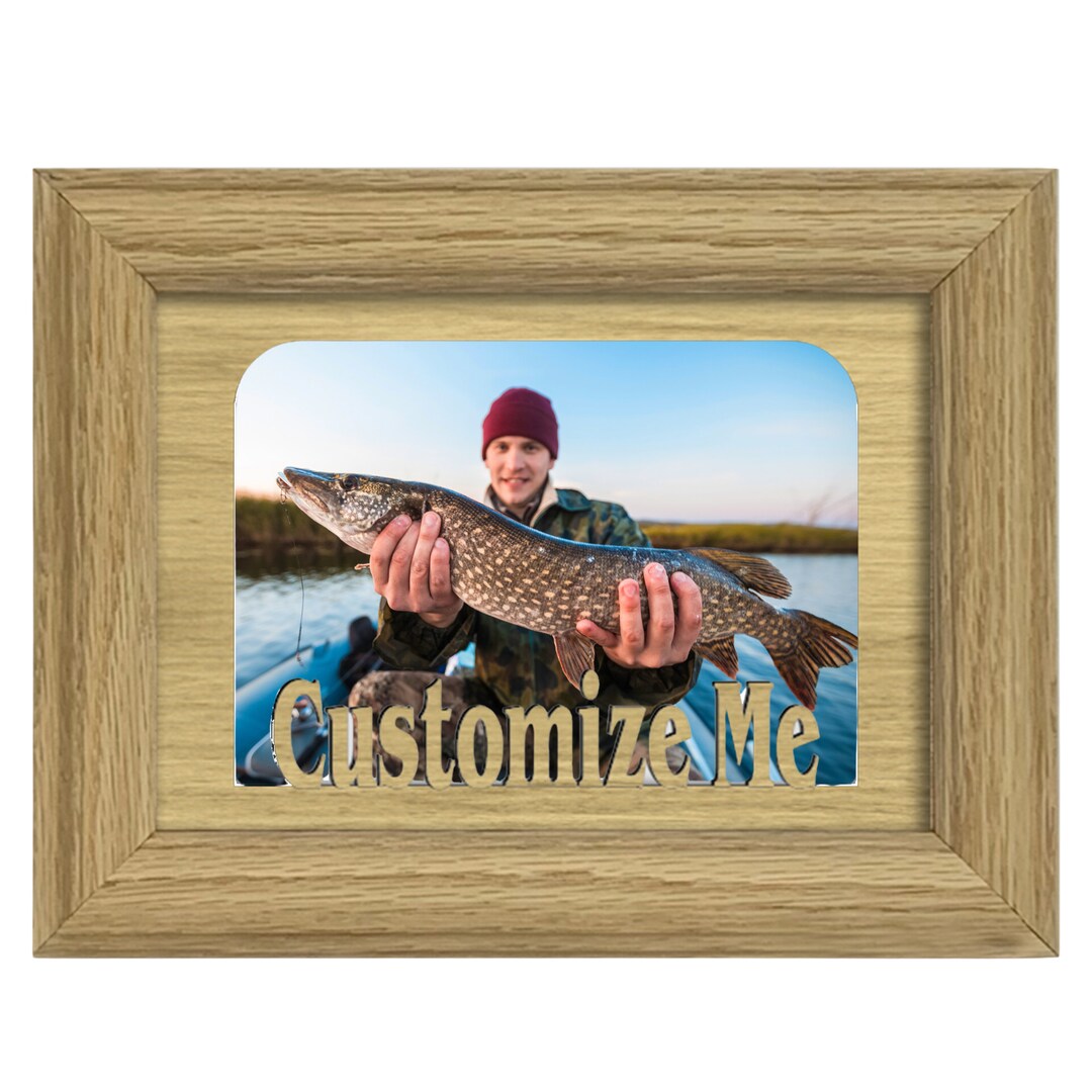 Personalized Lake Picture Frame | Family Day, up North, Cabin, Fishing ...