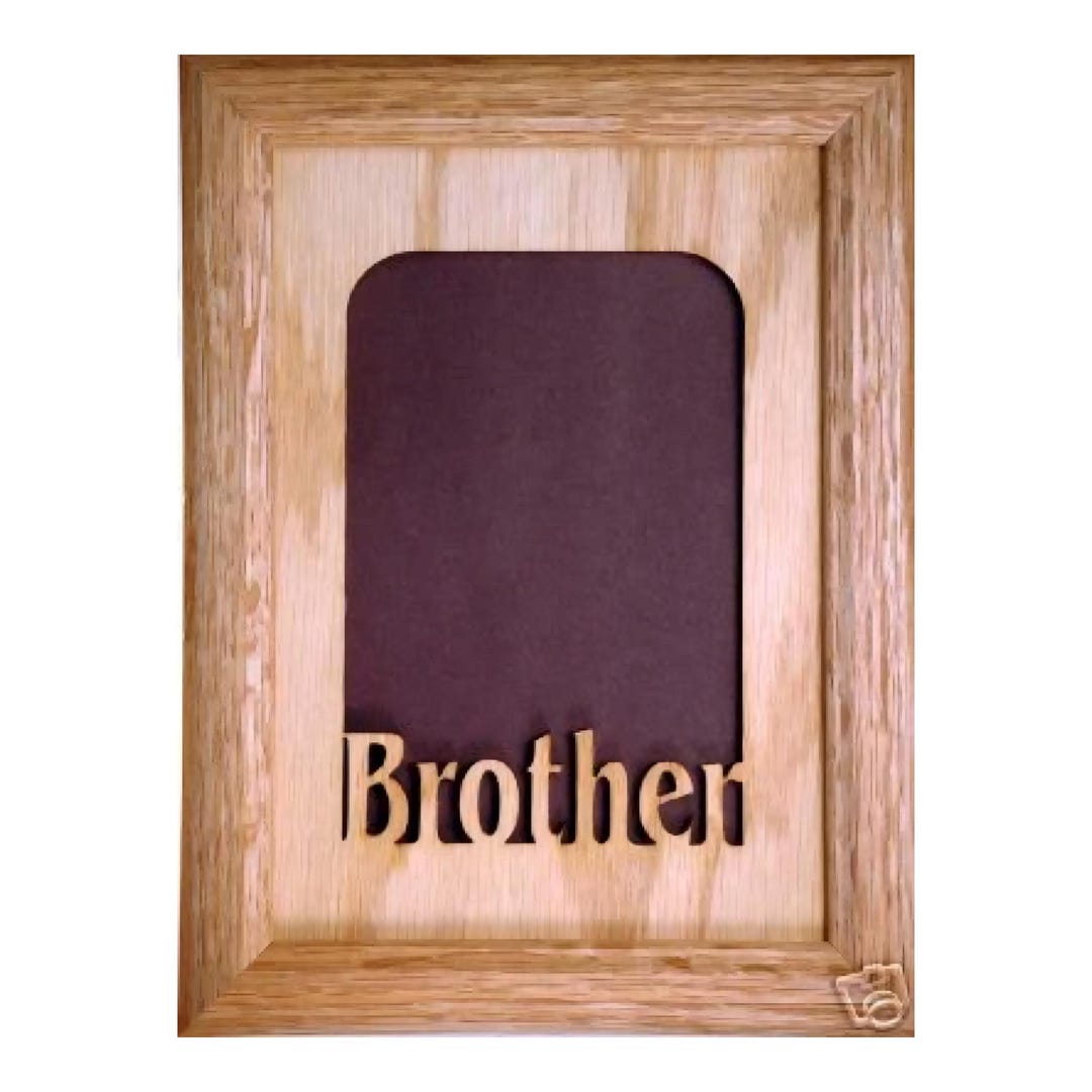 Brother Tabletop Picture Frame - Holds 4x6 Photo - Multiple Color ...