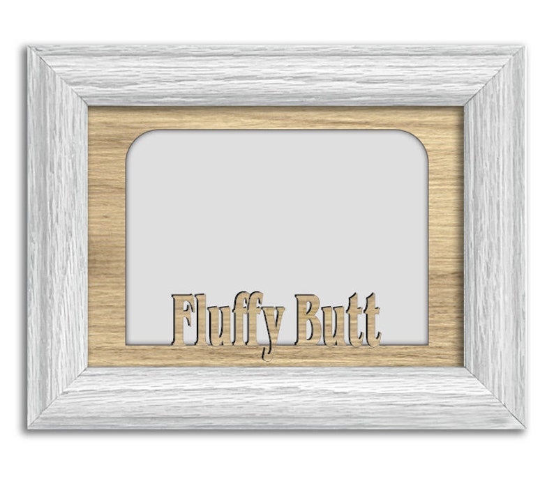 Fluffy Butt Tabletop Picture Frame Pet Photo Frame Holds - Etsy