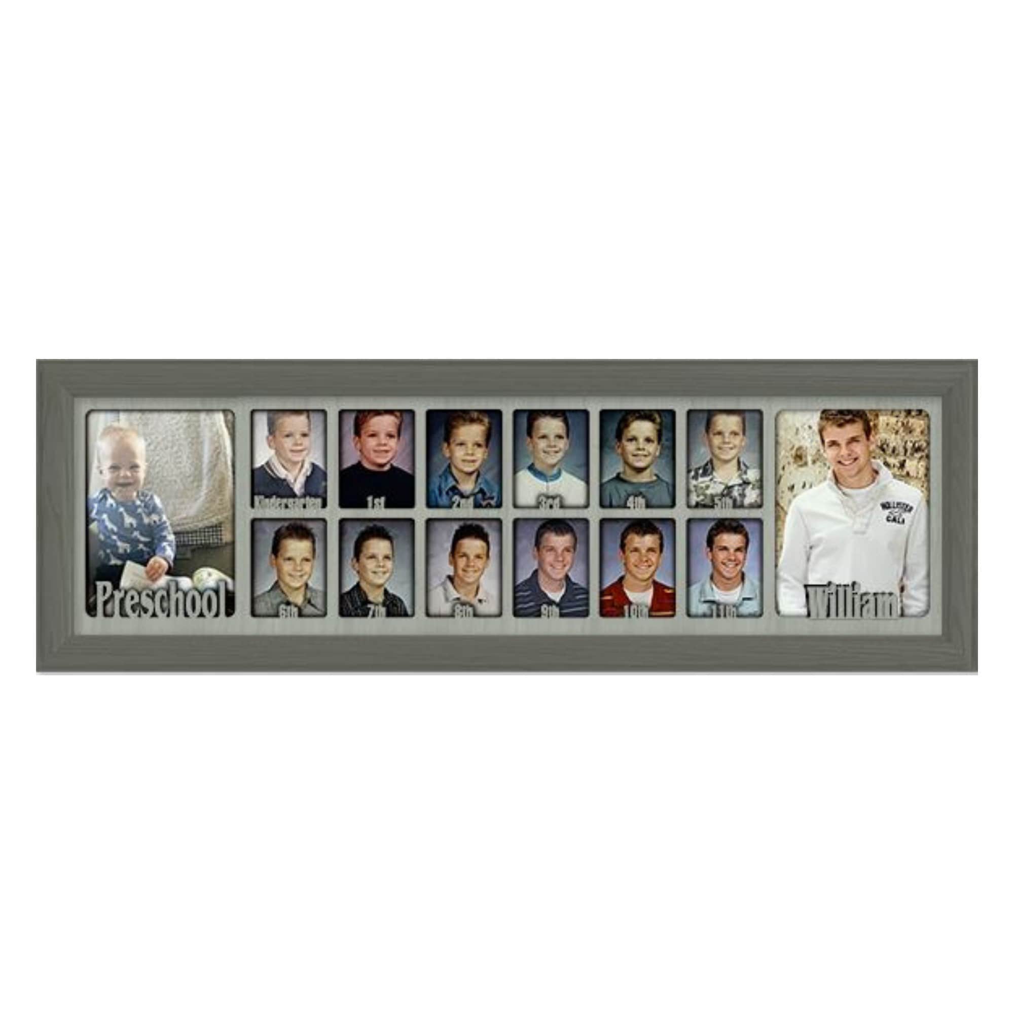 School Years Picture Frame Personalized Twelve 2.5 X | Etsy