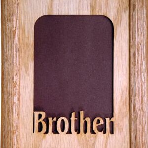 Brother Tabletop Picture Frame Holds 4x6 Photo Multiple - Etsy