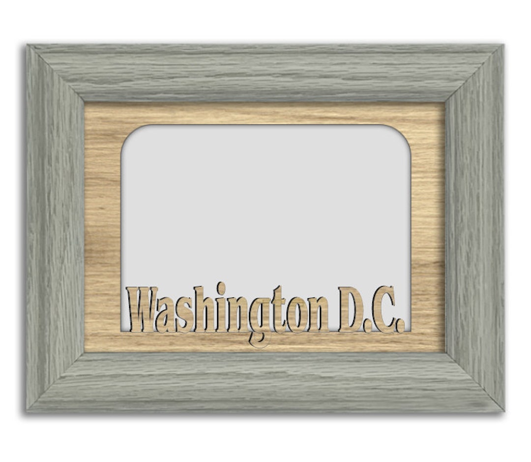 Washington DC | Hometown City Picture Frame | Vacation, Travel, Family ...