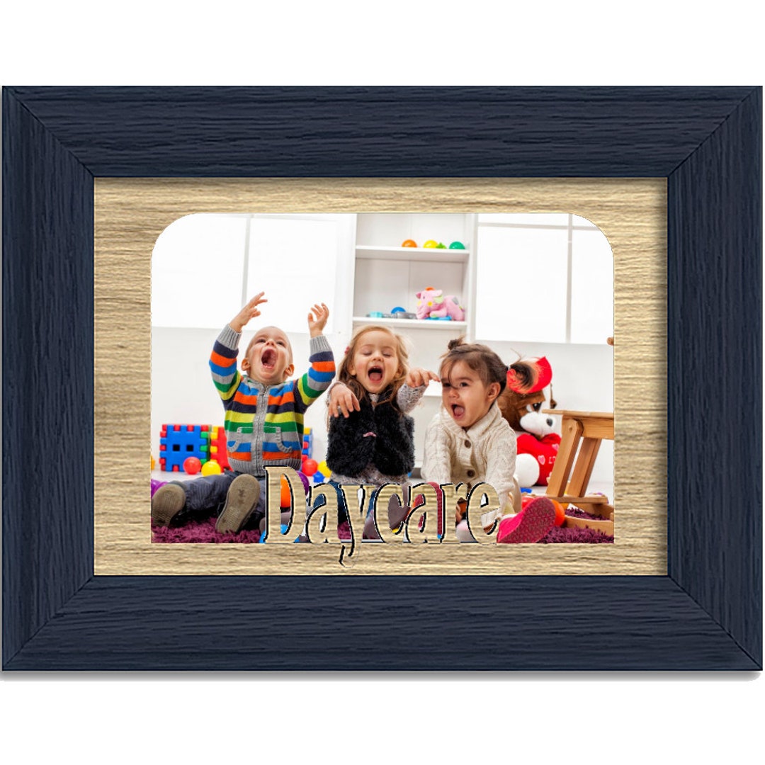 Daycare Picture Frame - Holds 4x6 Photo - Multiple Color Options - Etsy